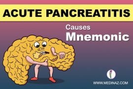 Pancreatitis mnemonic | Mnemonic for Acute pancreatitis